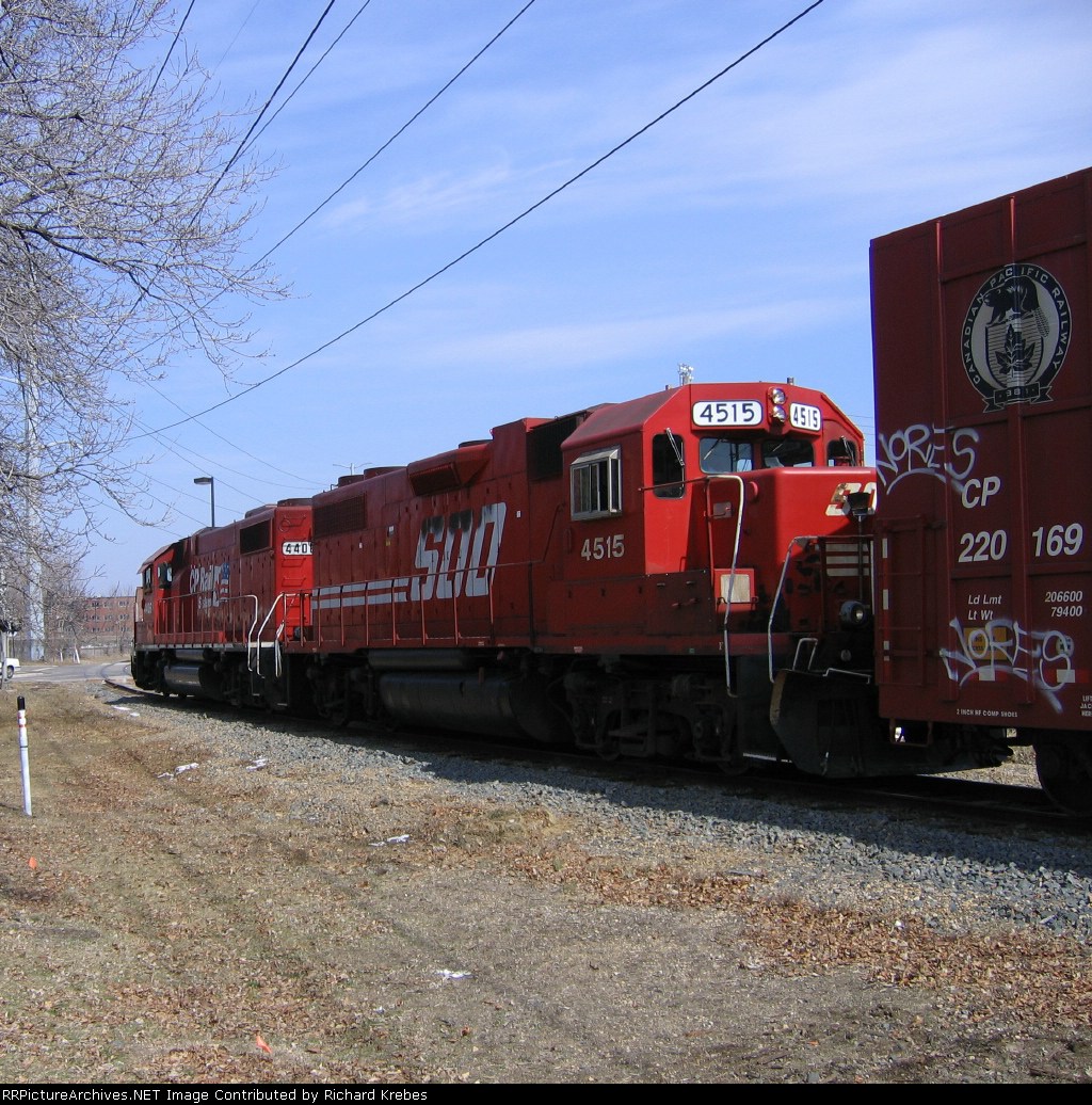 Soo Line 4515 and Canadian Pacific 4406
